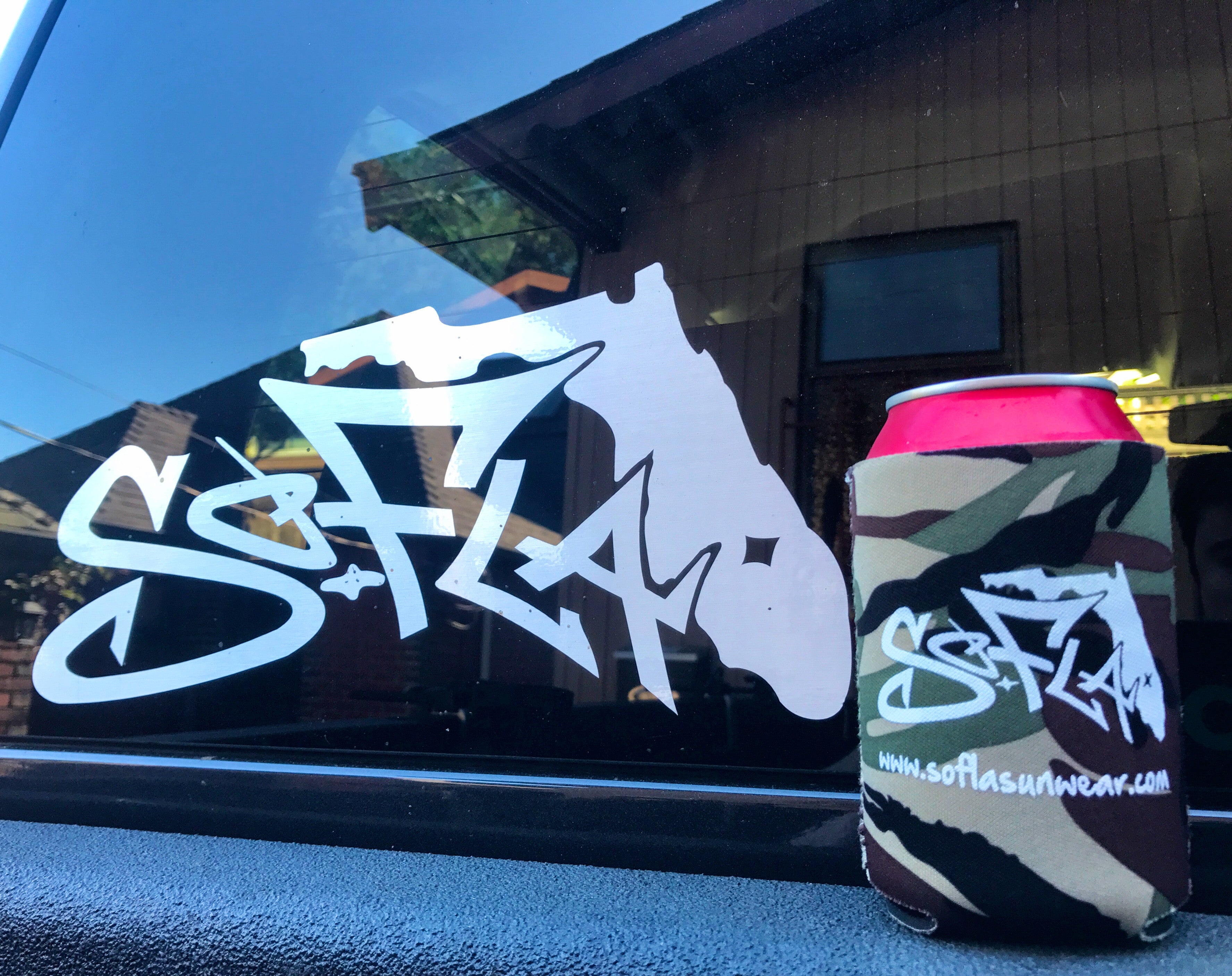 Neoprene Camo Koozie – So-Fla Sunwear